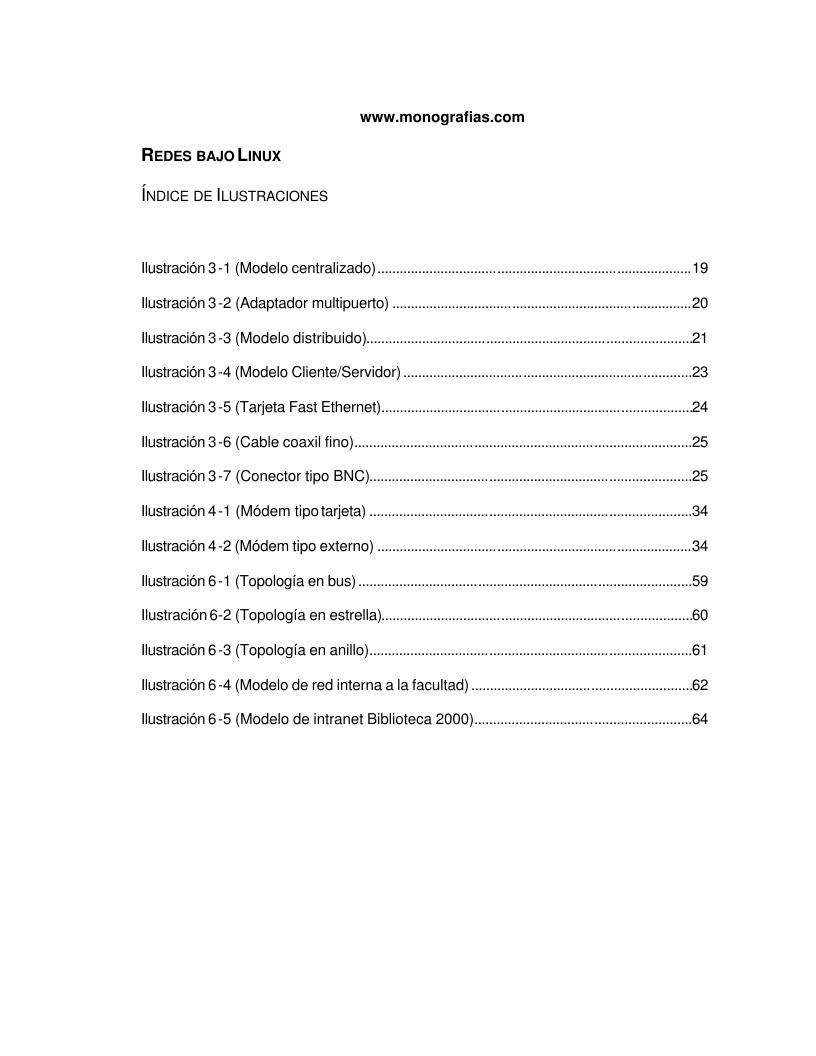 PDF de programación - Redes bajo Linux